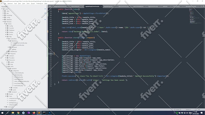 Do web development using laravel in php by Webxinnovator | Fiverr